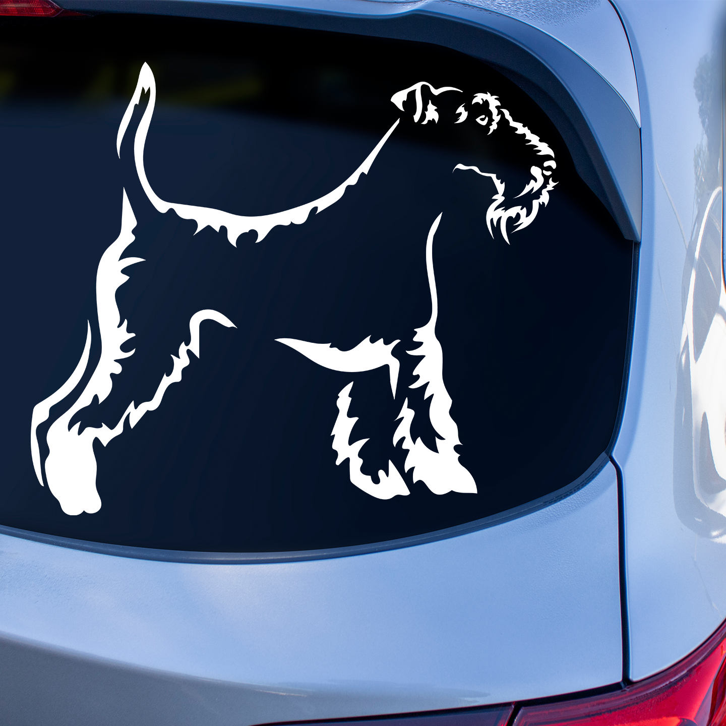 Fox Terrier Sticker | Dog Stickers For Cars Australia – Pet Stickers ...