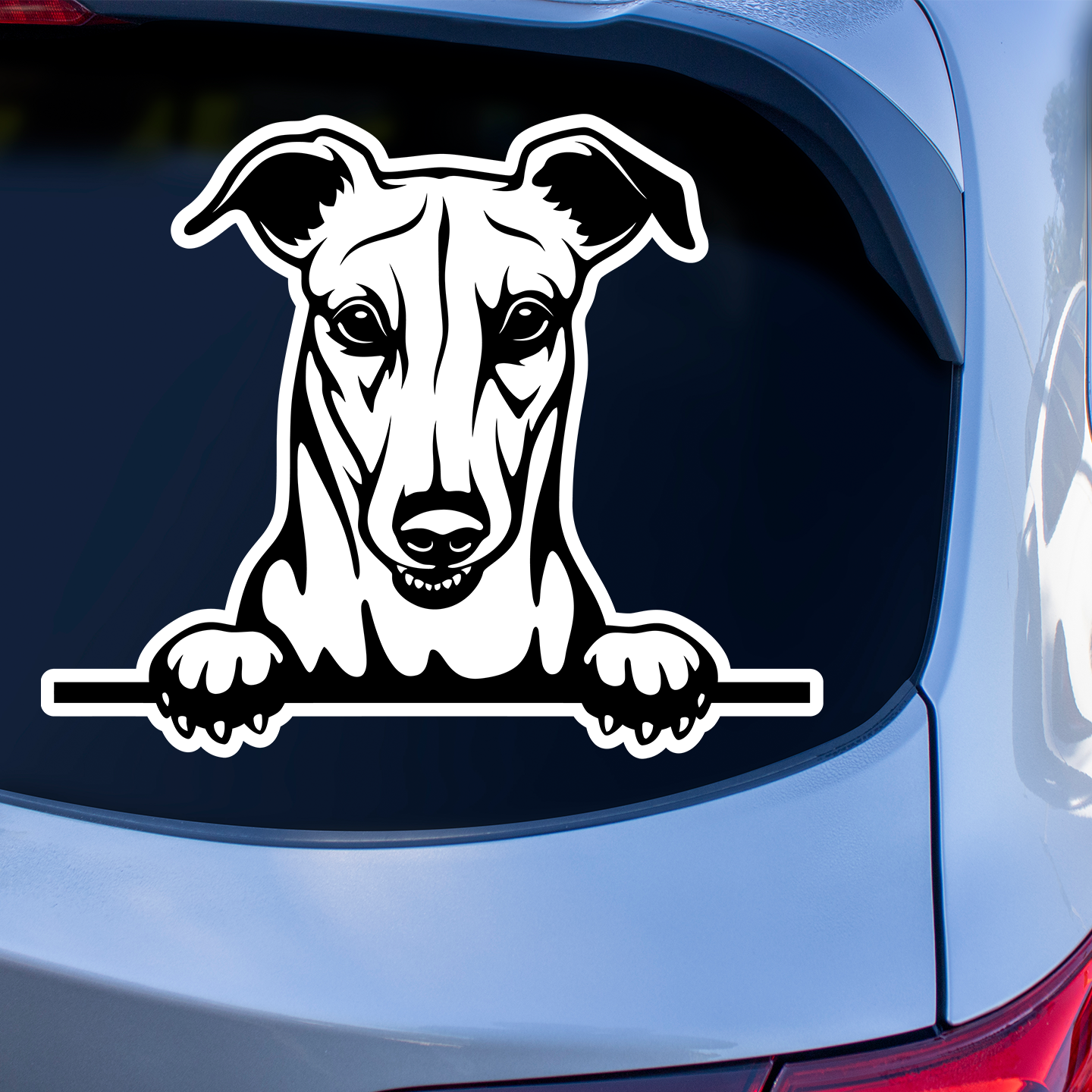 Greyhound Sticker | Dog Stickers For Cars Australia – Pet Stickers ...