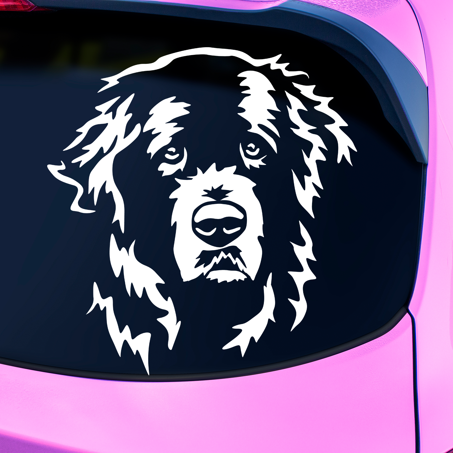 Newfoundland Sticker | Dog Stickers For Cars Australia – Pet Stickers ...