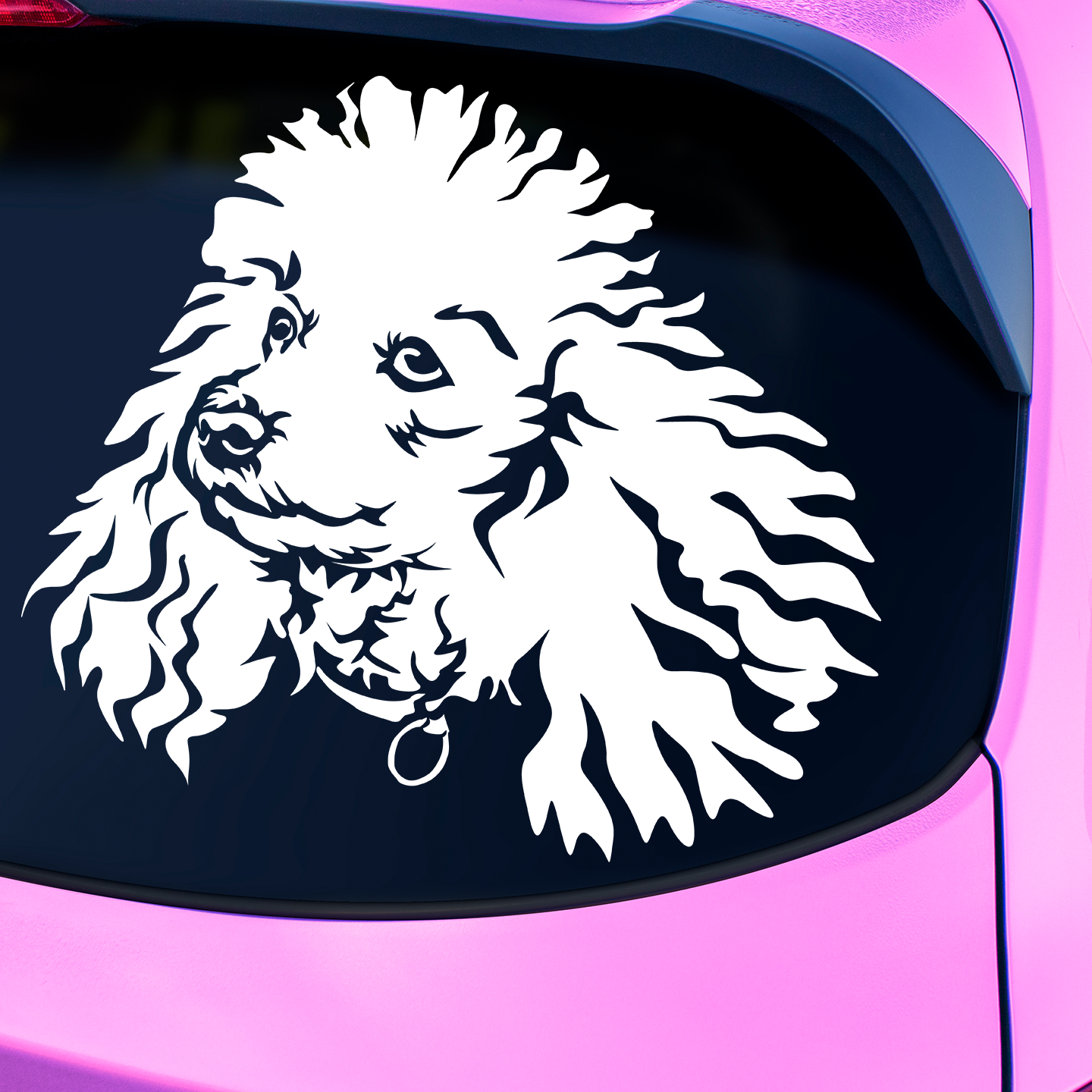 Poodle Sticker | Dog Stickers For Cars Australia – Pet Stickers Australia